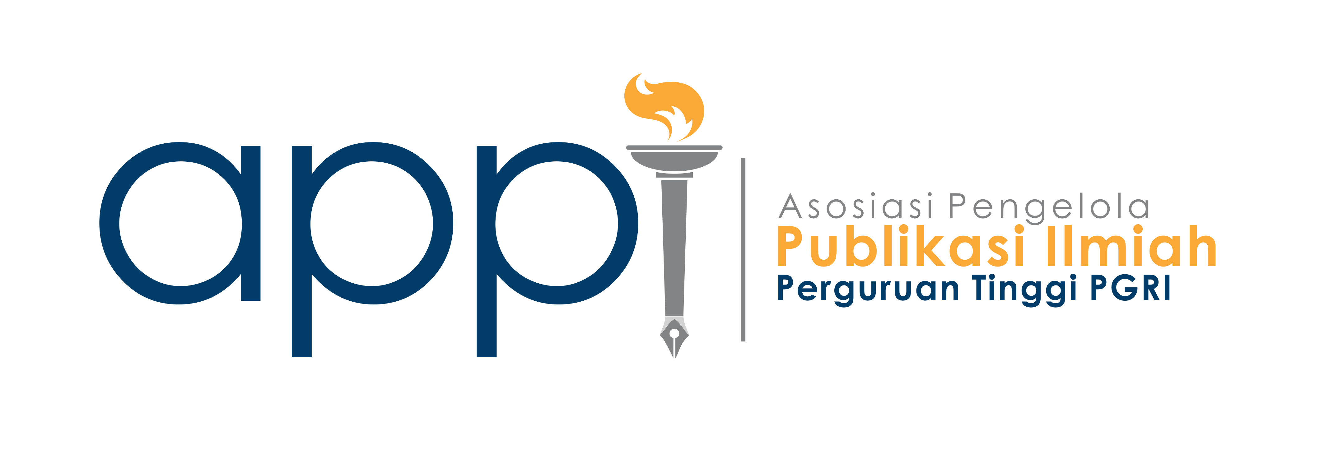 LOGO APPI – Asosiasi Pengelola Publikasi Ilmiah Perguruan Tinggi PGRI